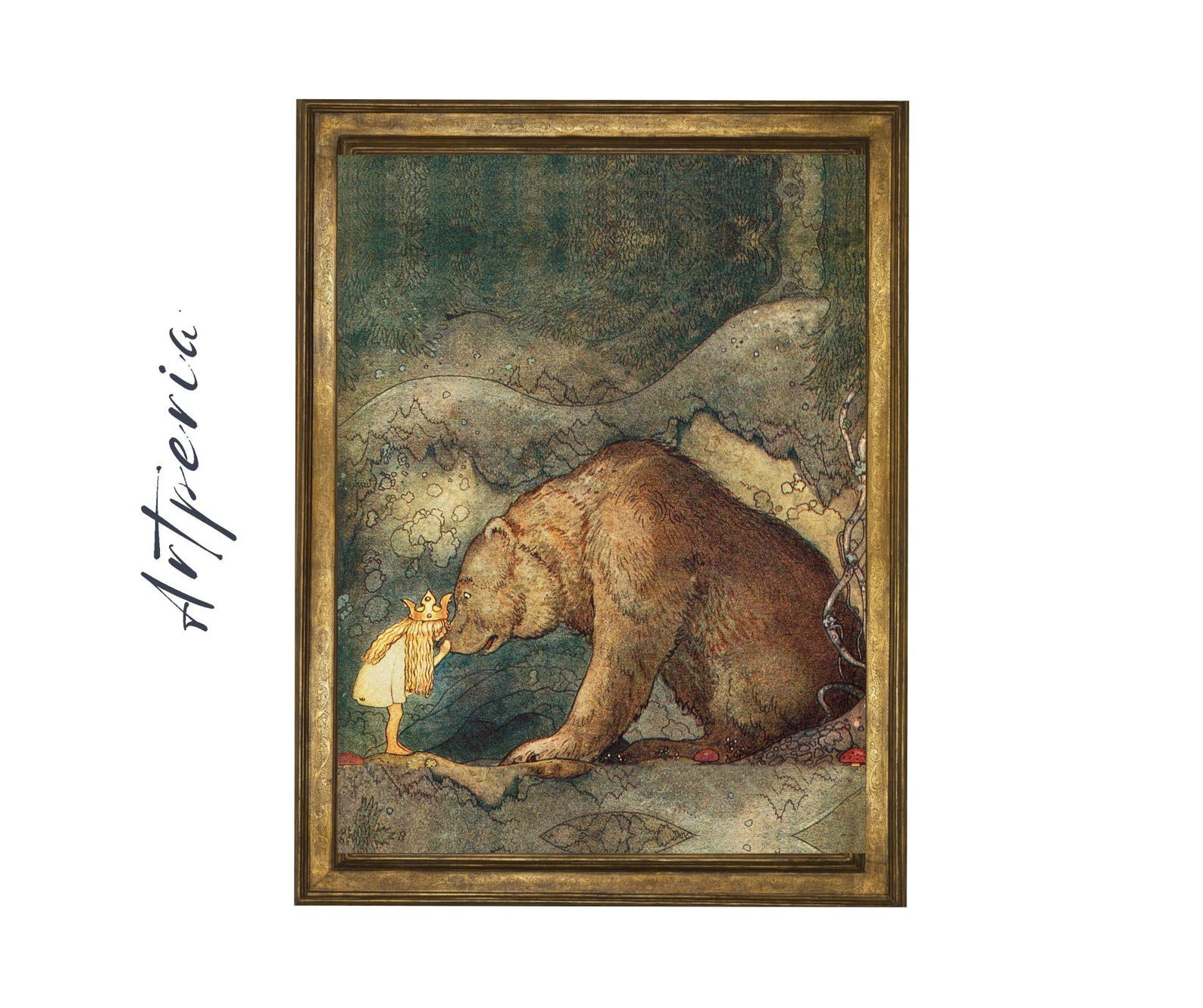 Princess Bella Print. Classic Fine Art Paintings, Nature Spirit ...