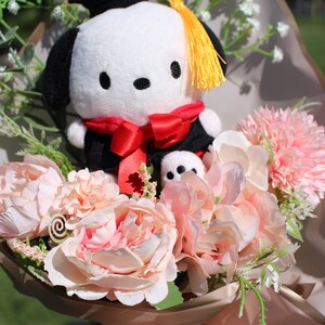 Sanrio Pochacco Bouquet, Sanrio Graduation Series, Sanrio, Sanrio Plush ...