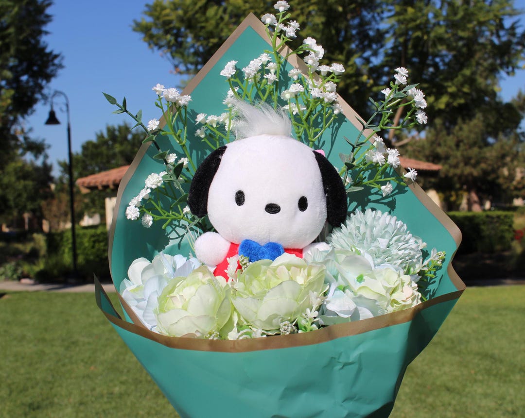 Sanrio Pochacco Bouquet, Sanrio Basic Series, Sanrio, Sanrio Plush, Sanrio Gifts, Kawaii Sanrio ...