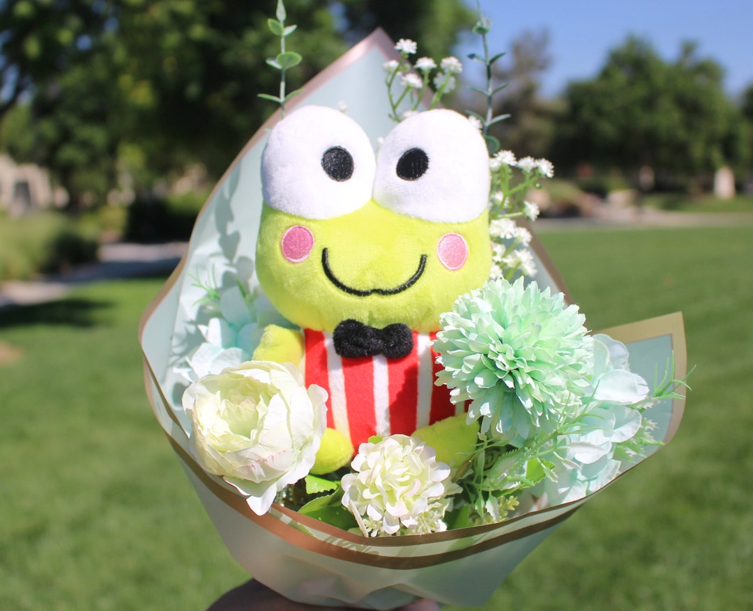 Sanrio Kerokerokeroppi Bouquet, Sanrio Basic Series, Sanrio, Sanrio Plush, Sanrio Gifts, Kawaii ...