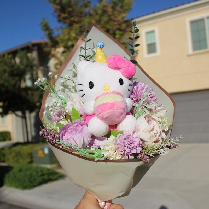 Hallo Kitty Bouquet - Etsy