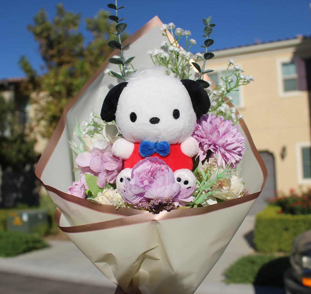 Sanrio Pochacco Bouquet, Sanrio Basic Series, Sanrio, Sanrio Plush ...