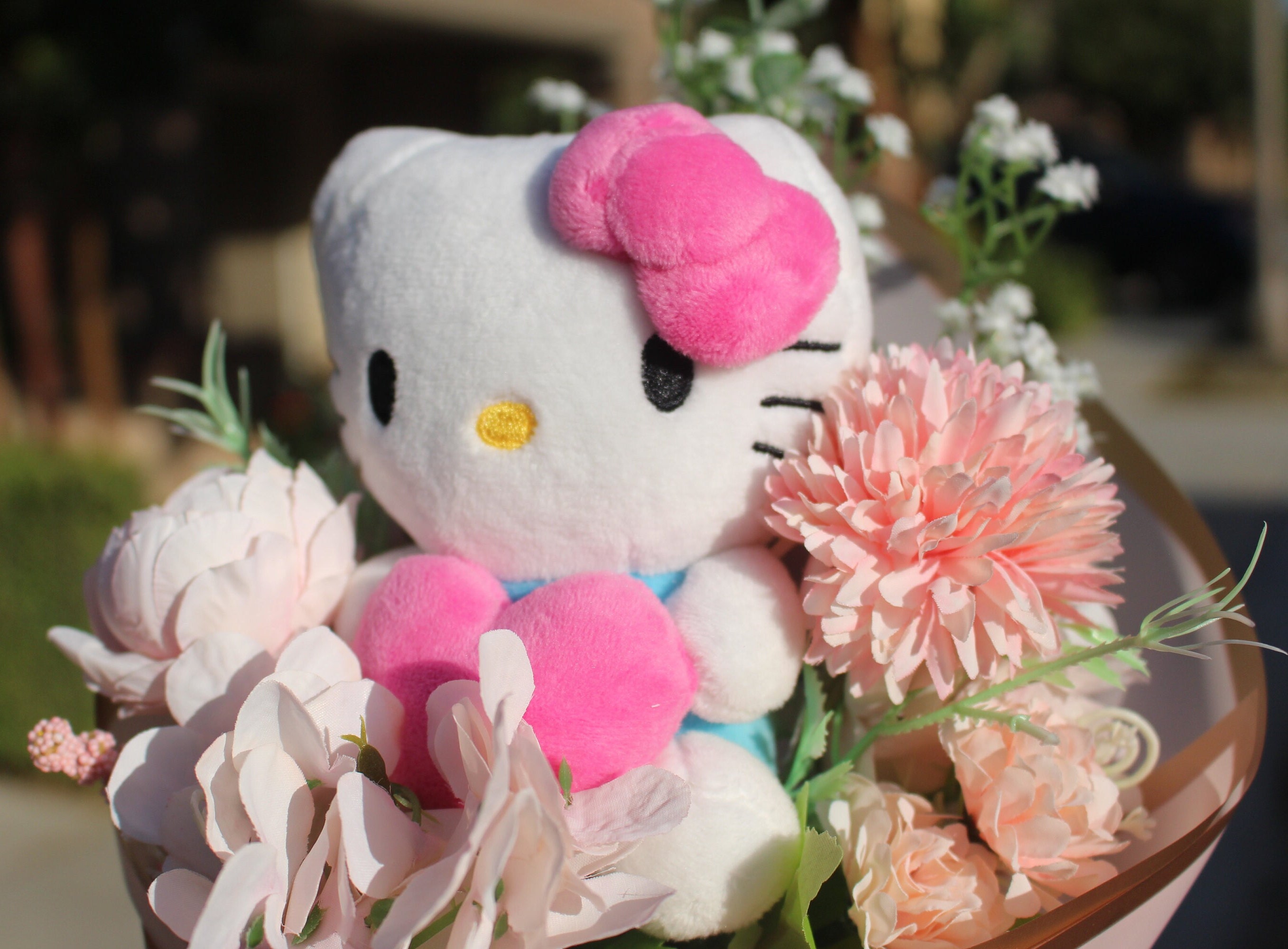 Hello Kitty Bouquet Heart Series Sanrio Bouquet Sanrio - Etsy