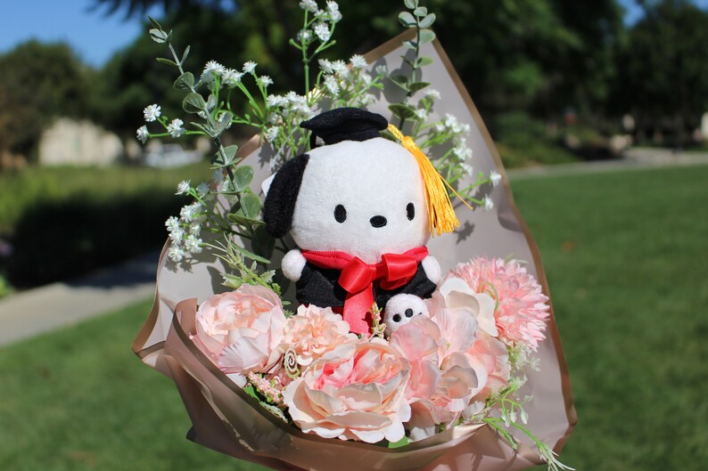 Sanrio Pochacco Bouquet Sanrio Graduation Series Sanrio - Etsy
