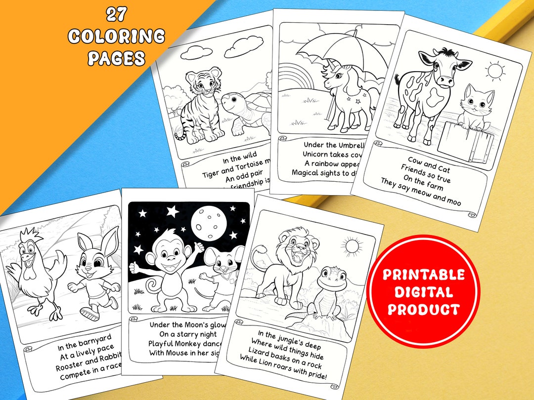 Printable Coloring Pages for Kids With Nursery Rhymes for Kids - ABC ...