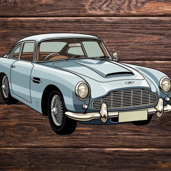 Aston Martin Logo Sticker - Etsy