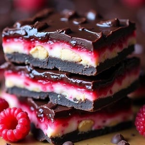 Best Recipe for Dark Chocolate Raspberry Pie Bars | Instant PDF ...