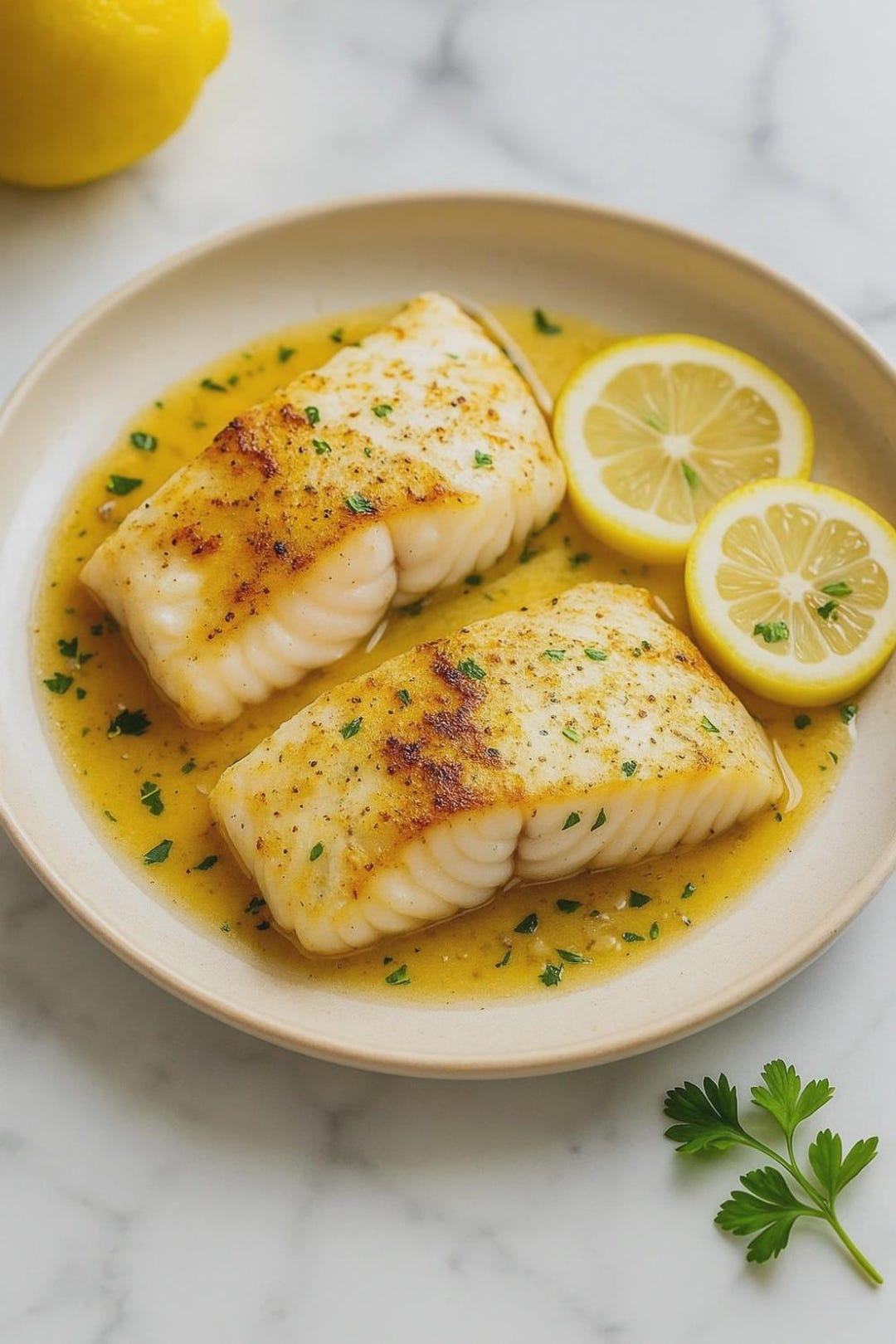 Lemon Butter Baked Cod Recipe: Easy Family Dinner (instant PDF Download ...