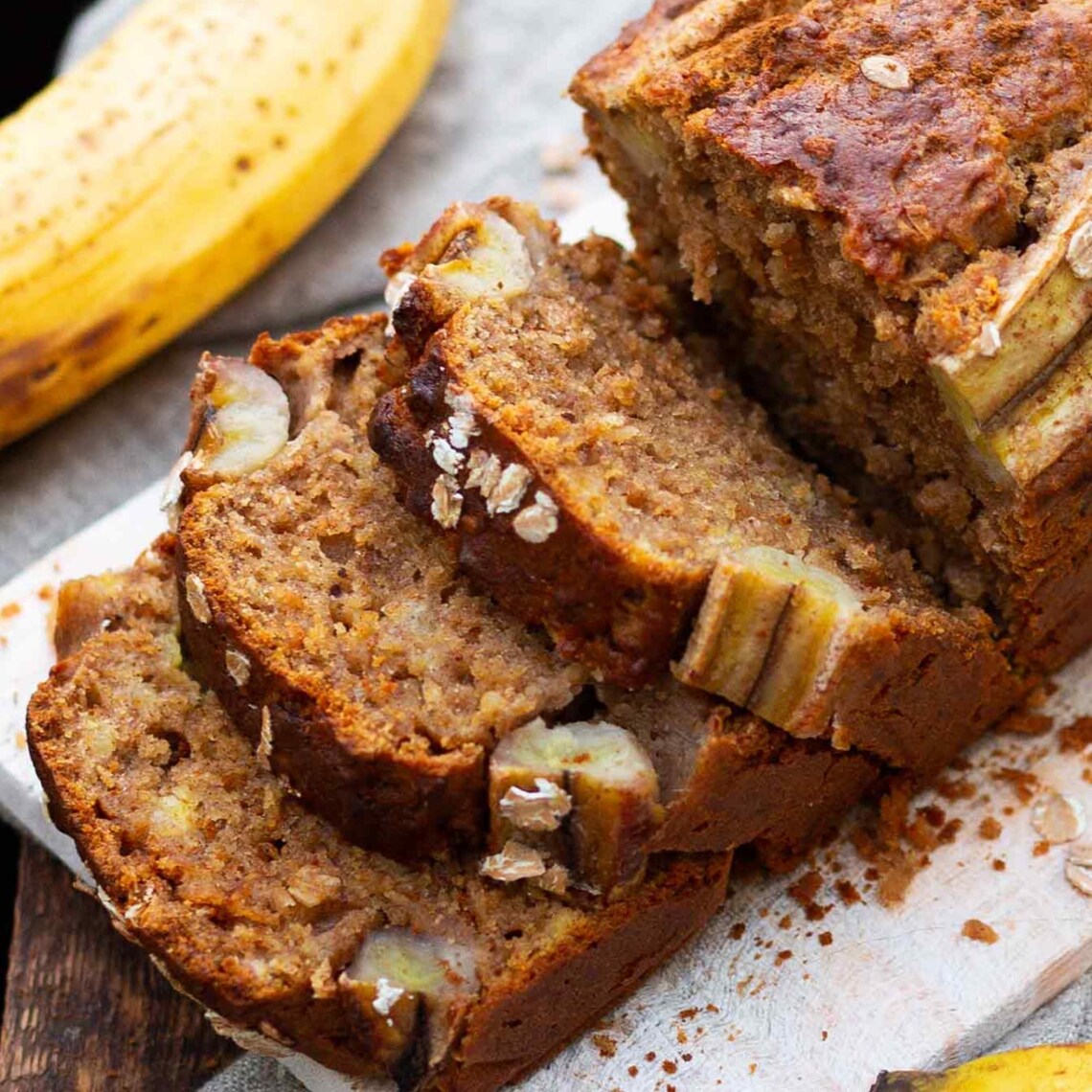 Banana Bread Recipe, Sugar-free Bread, Healthy Banana Bread, Sugar-free ...