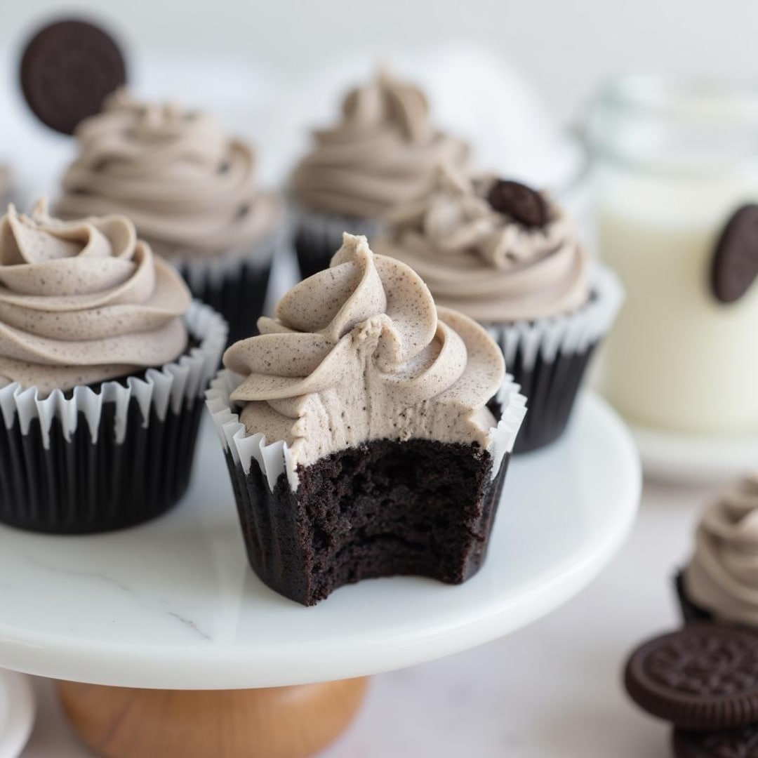 Chocolate Oreo Cupcakes Recipe: Easy Family Baking (instant PDF ...