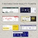 Printable US Passport for Kids: Travel Adventure Set (digital Download ...