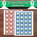 Editable Guess Who Board Game Template: Custom Canva Design (digital ...