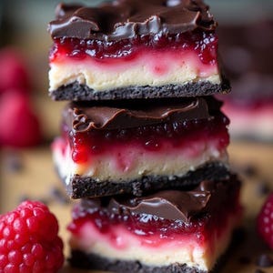 Best Recipe for Dark Chocolate Raspberry Pie Bars | Instant PDF ...