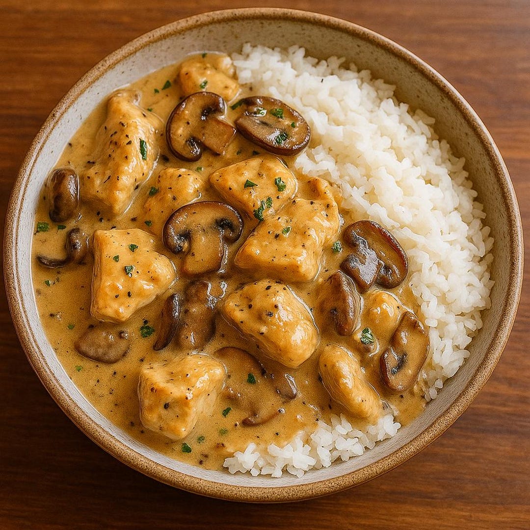 Irresistible Creamy Chicken Mushroom Stroganoff - Download Now and ...