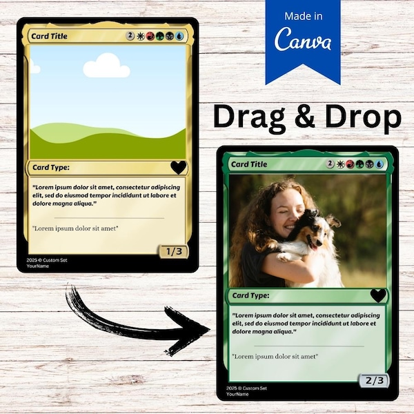 Custom Mtg Cards - Etsy