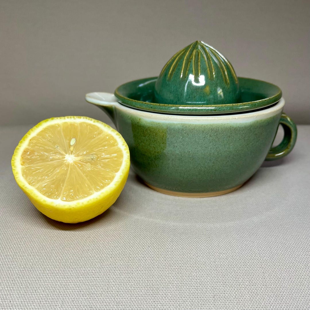 Handmade Pottery Citrus Juicer: Stoneware Lemon Reamer - Etsy