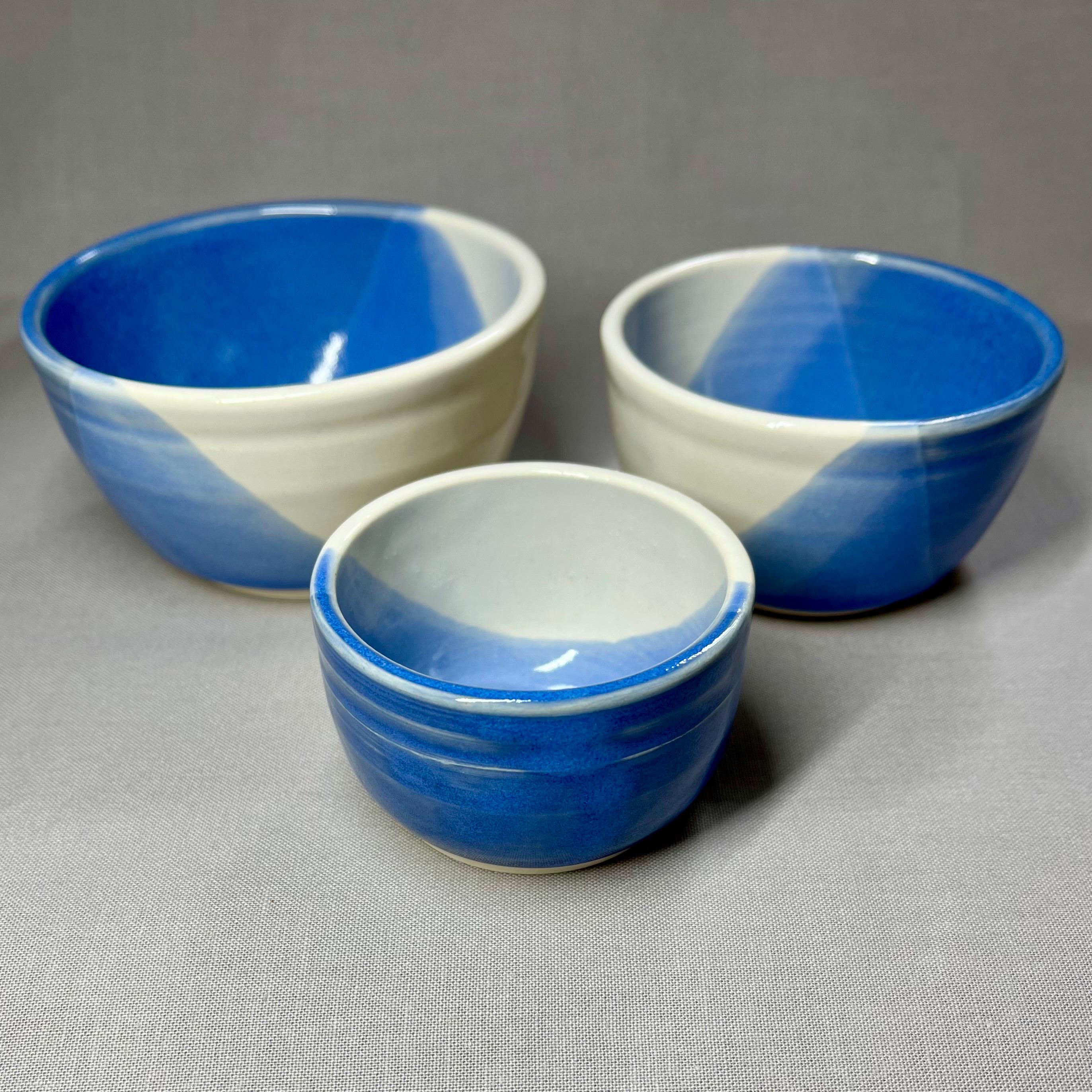 Mini Nesting Ceramic Bowls - Condiment Bowl - Charcuterie & Tapas Dish ...