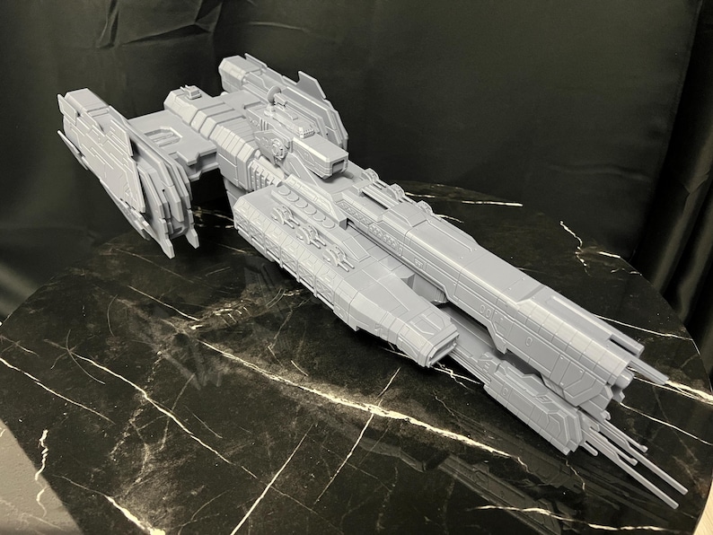 Halo UNSC Paris-class Frigate Ship (large) - Etsy Australia