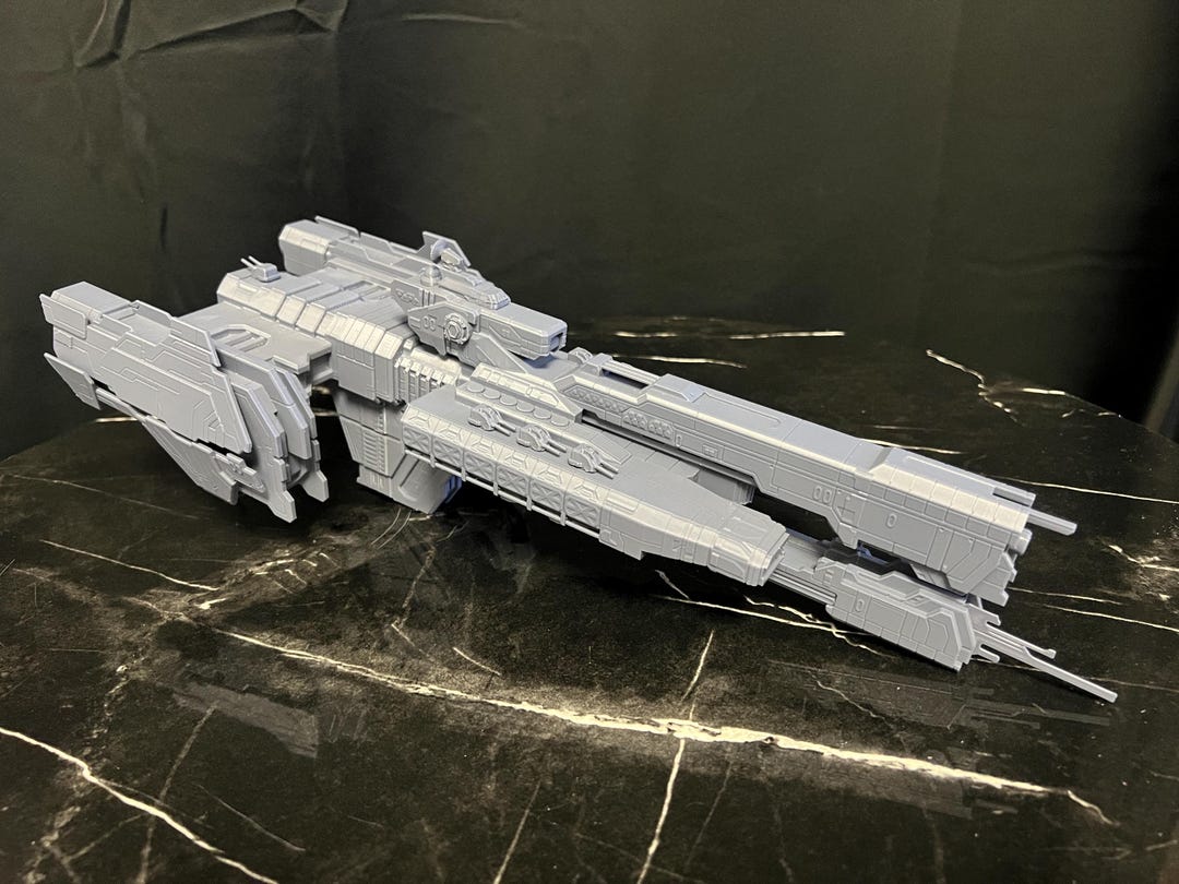 Halo UNSC Paris-class Frigate Ship medium - Etsy