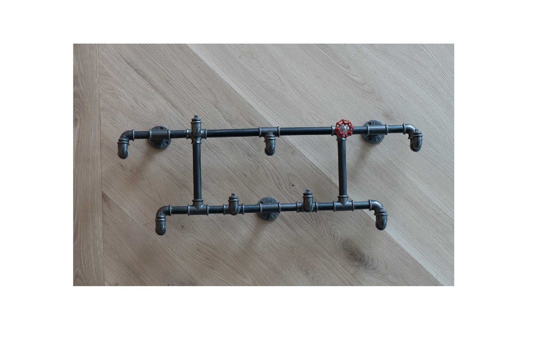 Coat Rack, Retro Industrial Steampunk Art, Handmade - Etsy
