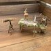 Handcrafted Fairy Astronomer Set: Miniature Telescope & Desk - Etsy