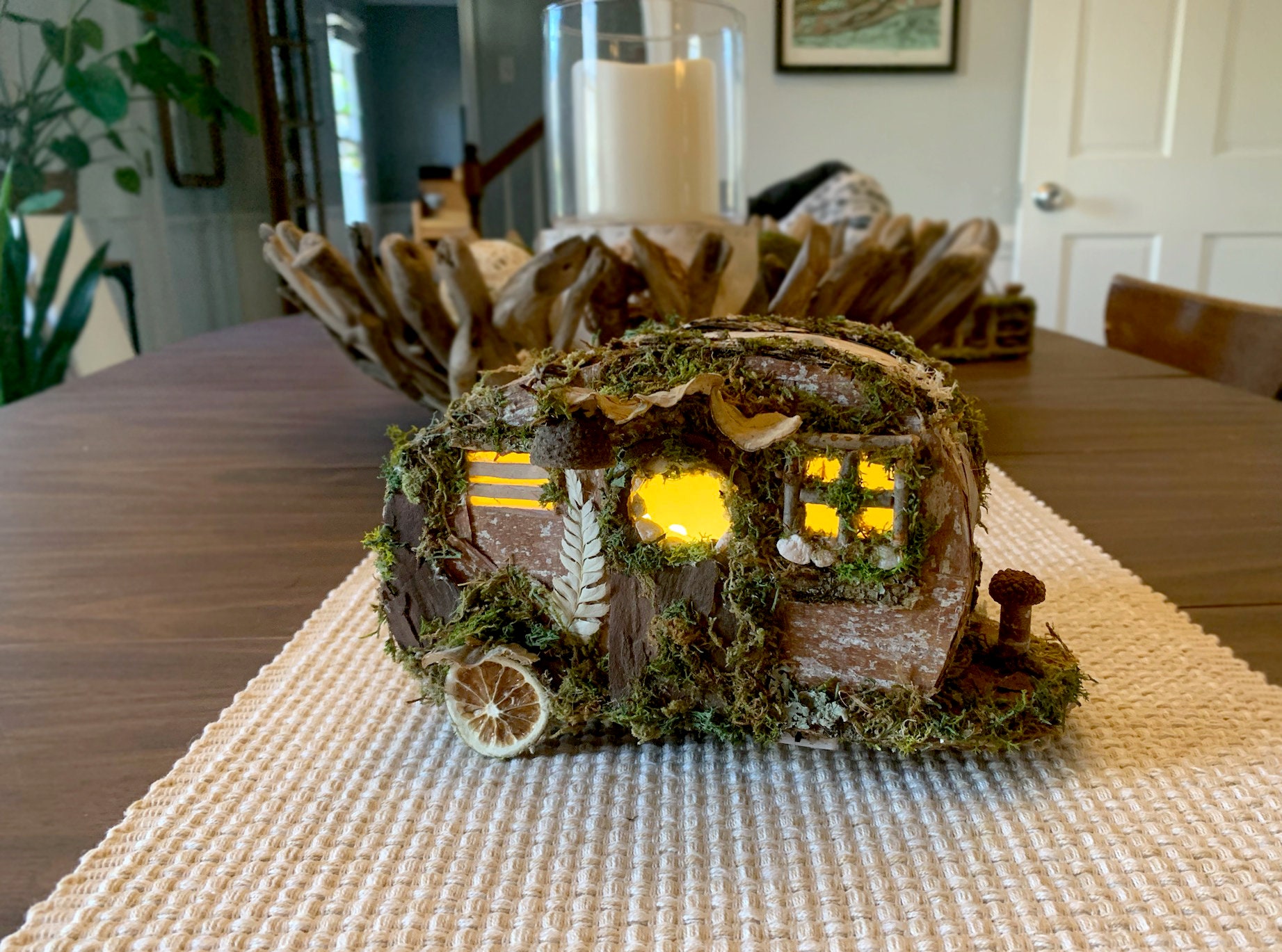 Fairy Camper, Gypsy Camper, Fairy Camp, Fairy House, Fairy Miniature ...