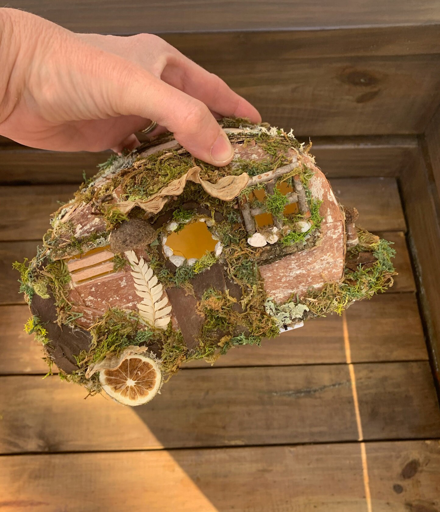 Fairy Camper, Gypsy Camper, Fairy Camp, Fairy House, Fairy Miniature ...