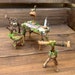 Handcrafted Fairy Astronomer Set: Miniature Telescope & Desk - Etsy