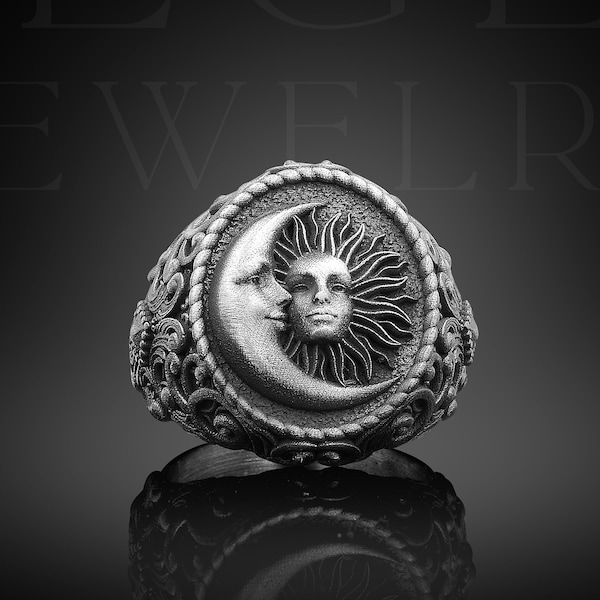 Men 925k Silver Ring - Etsy