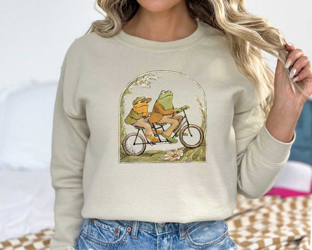 Frog and Toad Crewneck Sweatshirt Frog and Toad Hoodie - Etsy