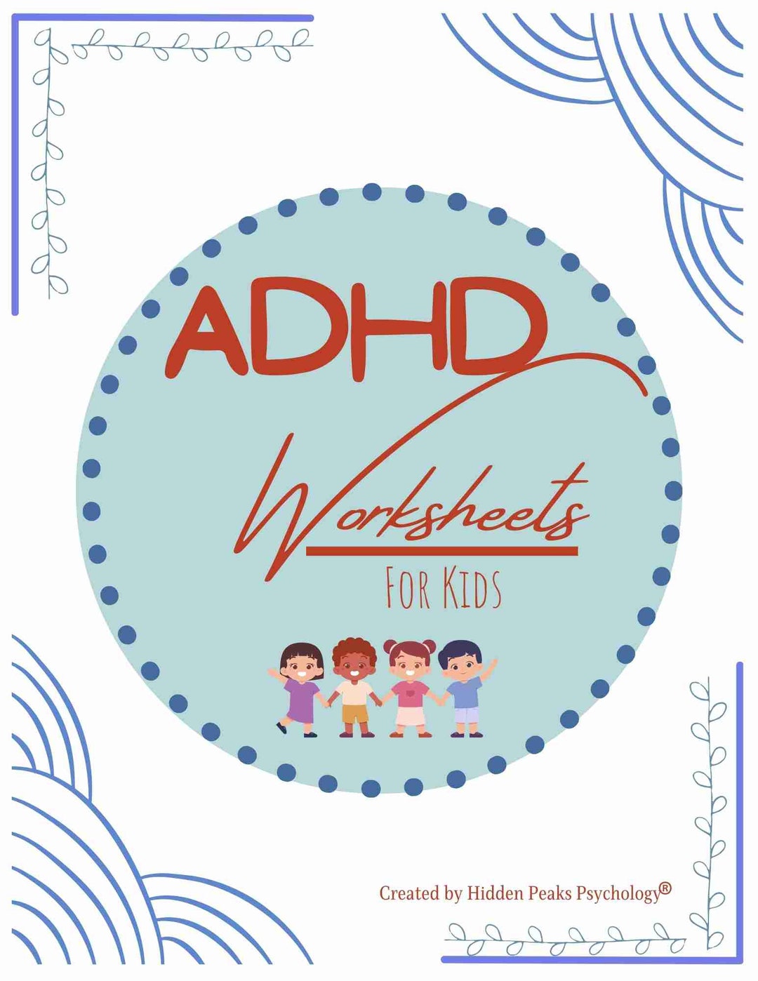 ADHD Worksheets for Kids - Etsy