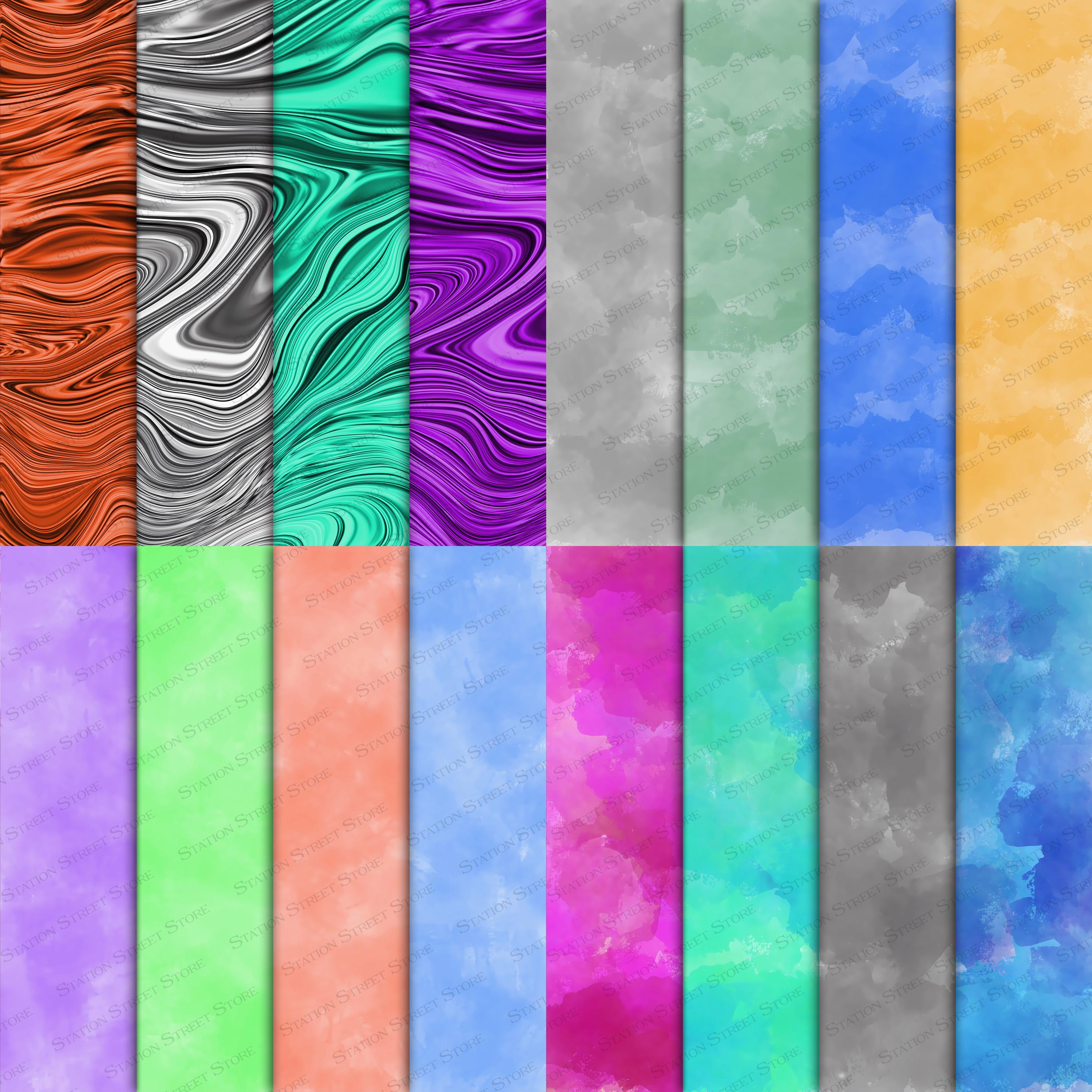 300 Seamless Pattern Digital Paper Bundle for Wrapping Paper ...