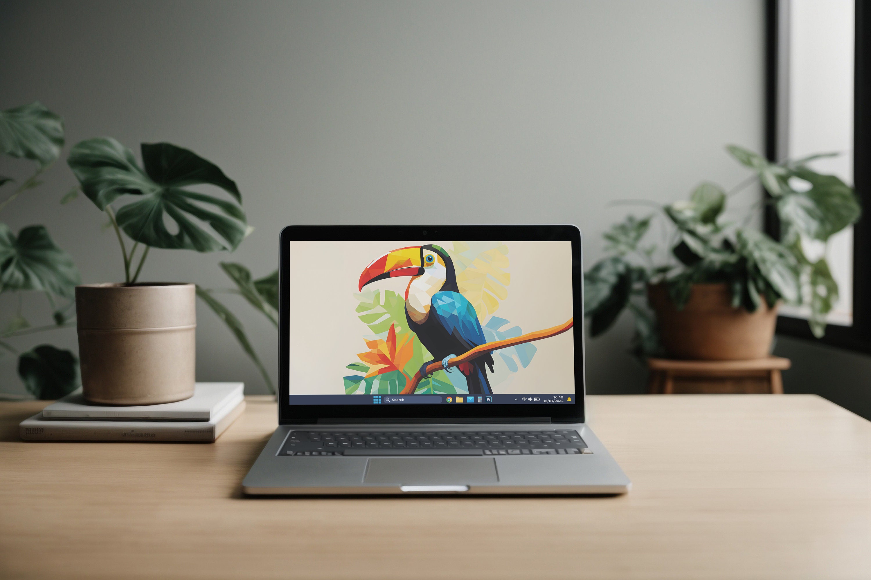 Toucan Digital Art Toucan Wall Art Printable Wall Art Minimalist Wall ...