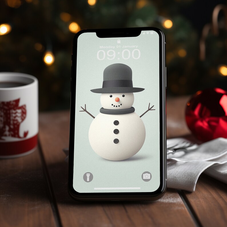 Snowman Digital Art - Christmas Digital Art - Christmas Wall Art ...
