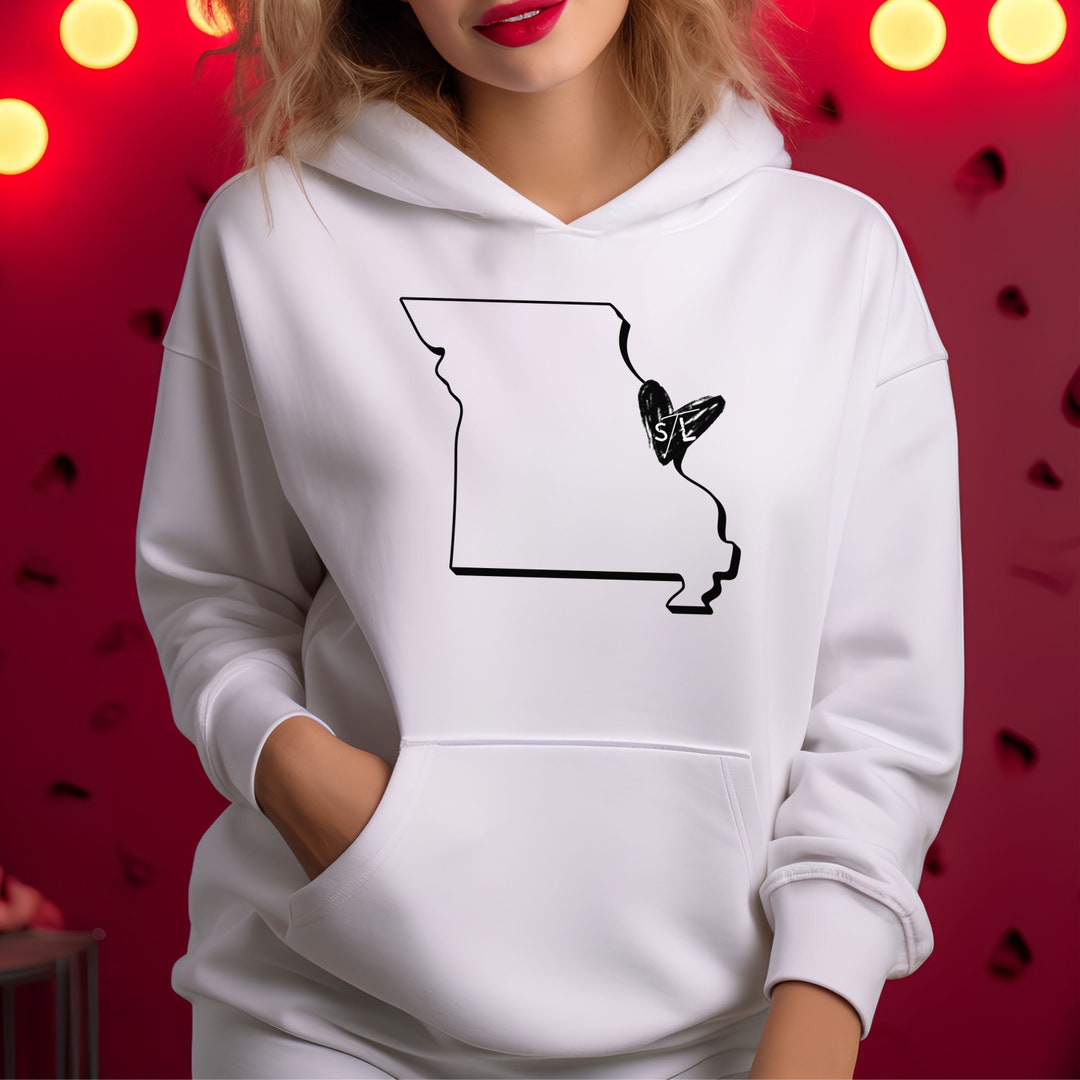 St. Louis STL Hoodie Sweatshirt - Etsy