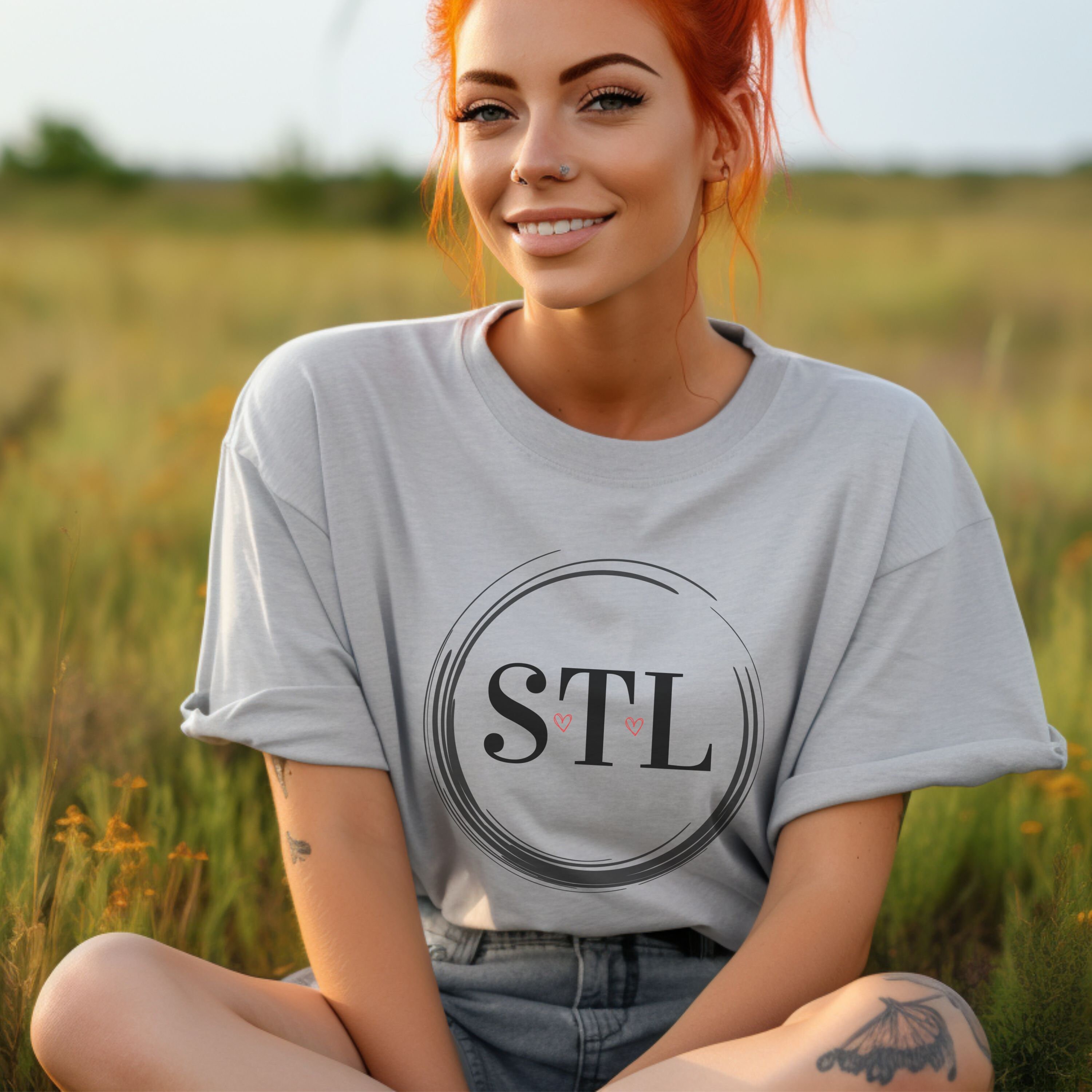 St. Louis STL T-shirt - Etsy