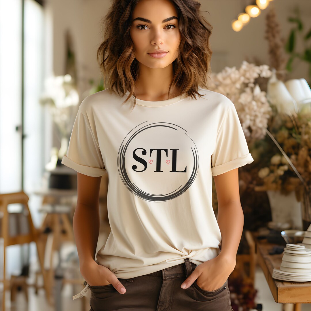 St. Louis STL T-shirt - Etsy