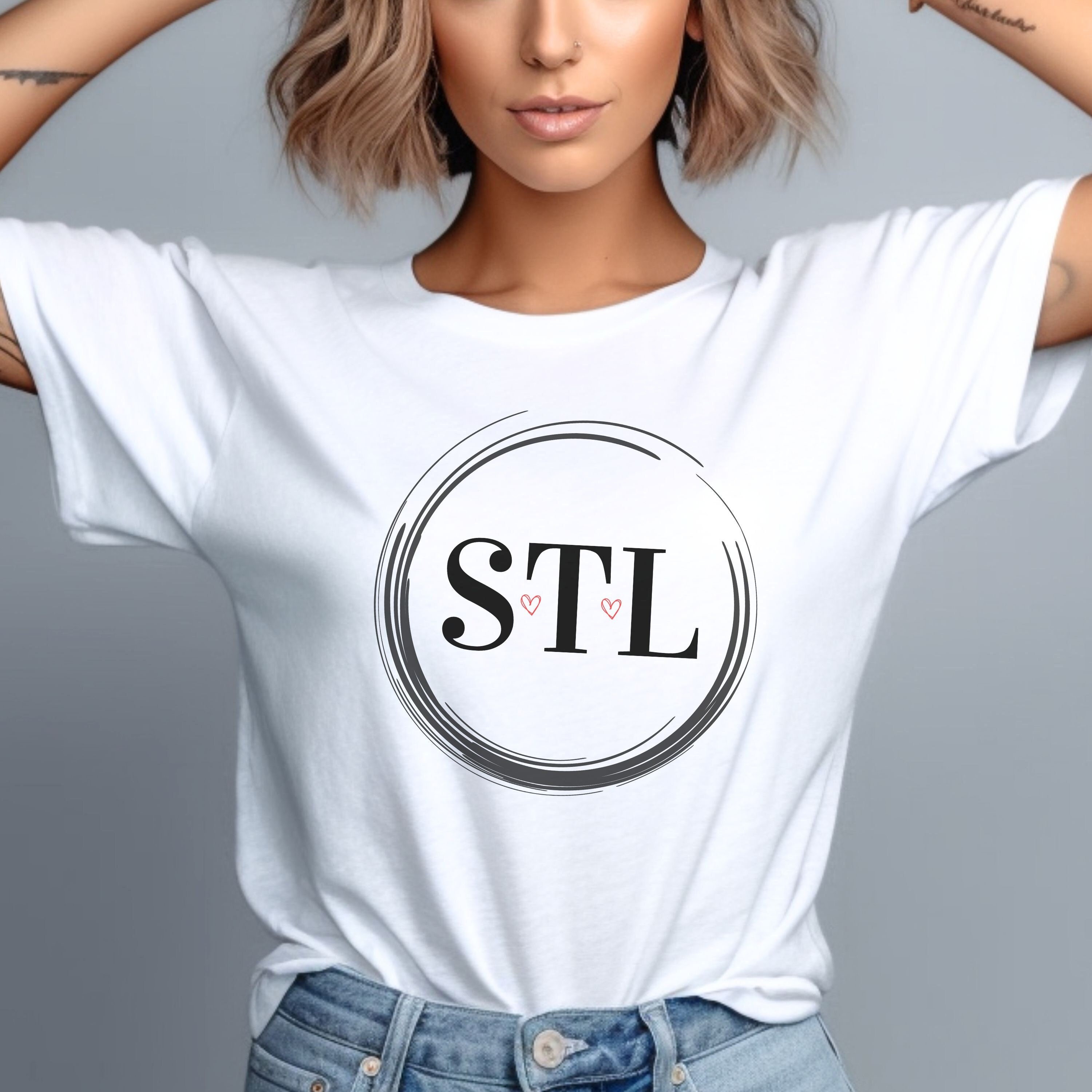St. Louis STL T-shirt - Etsy