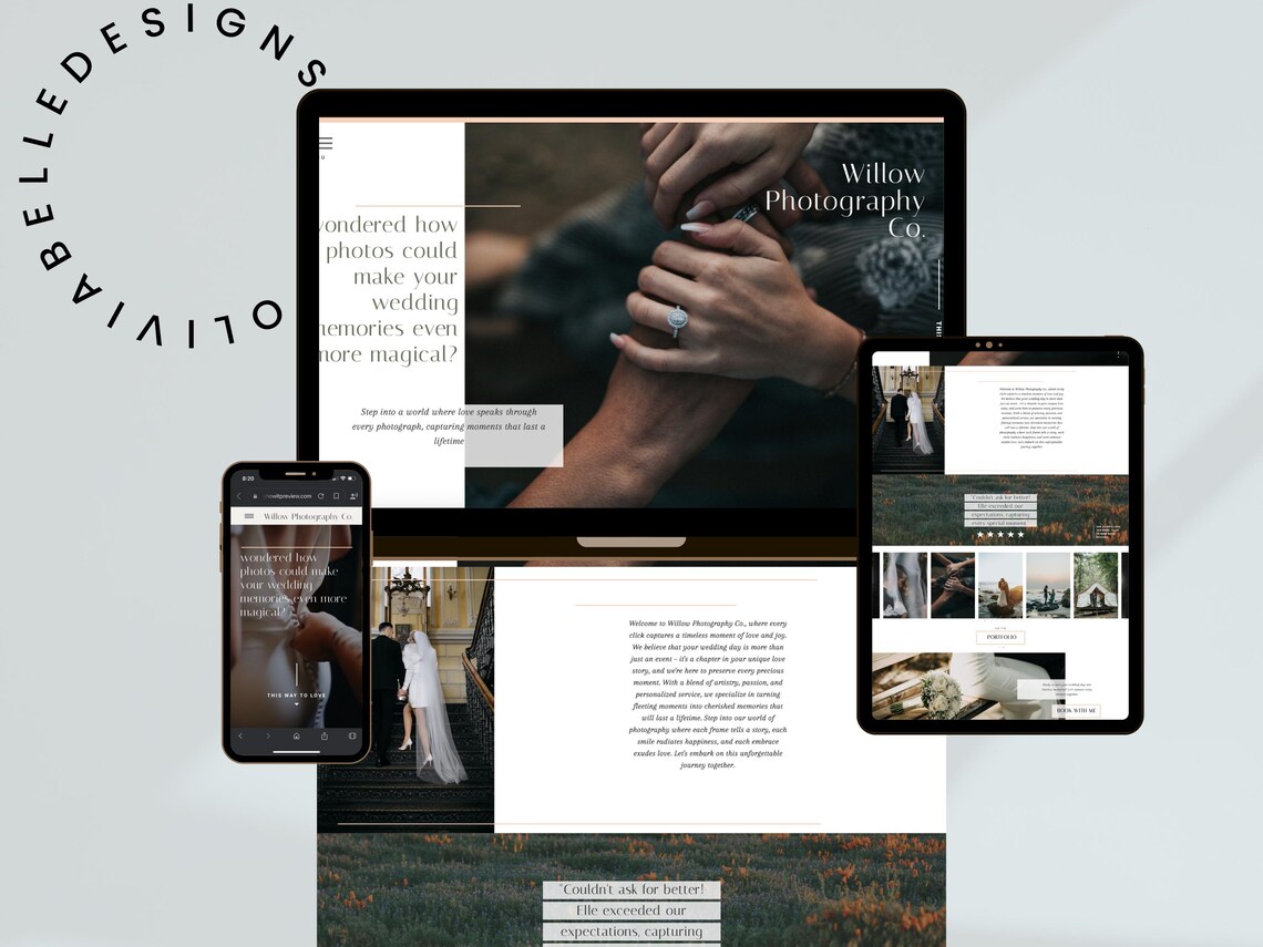 Custom Website Design for Service Providers Professional Web Design for ...