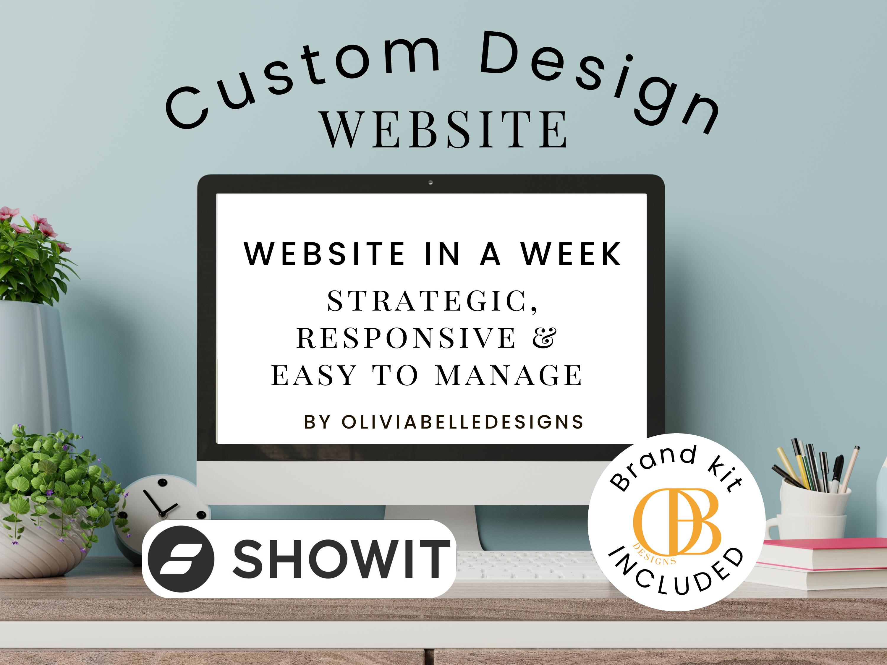 Custom Website Design for Service Providers Professional Web Design for ...