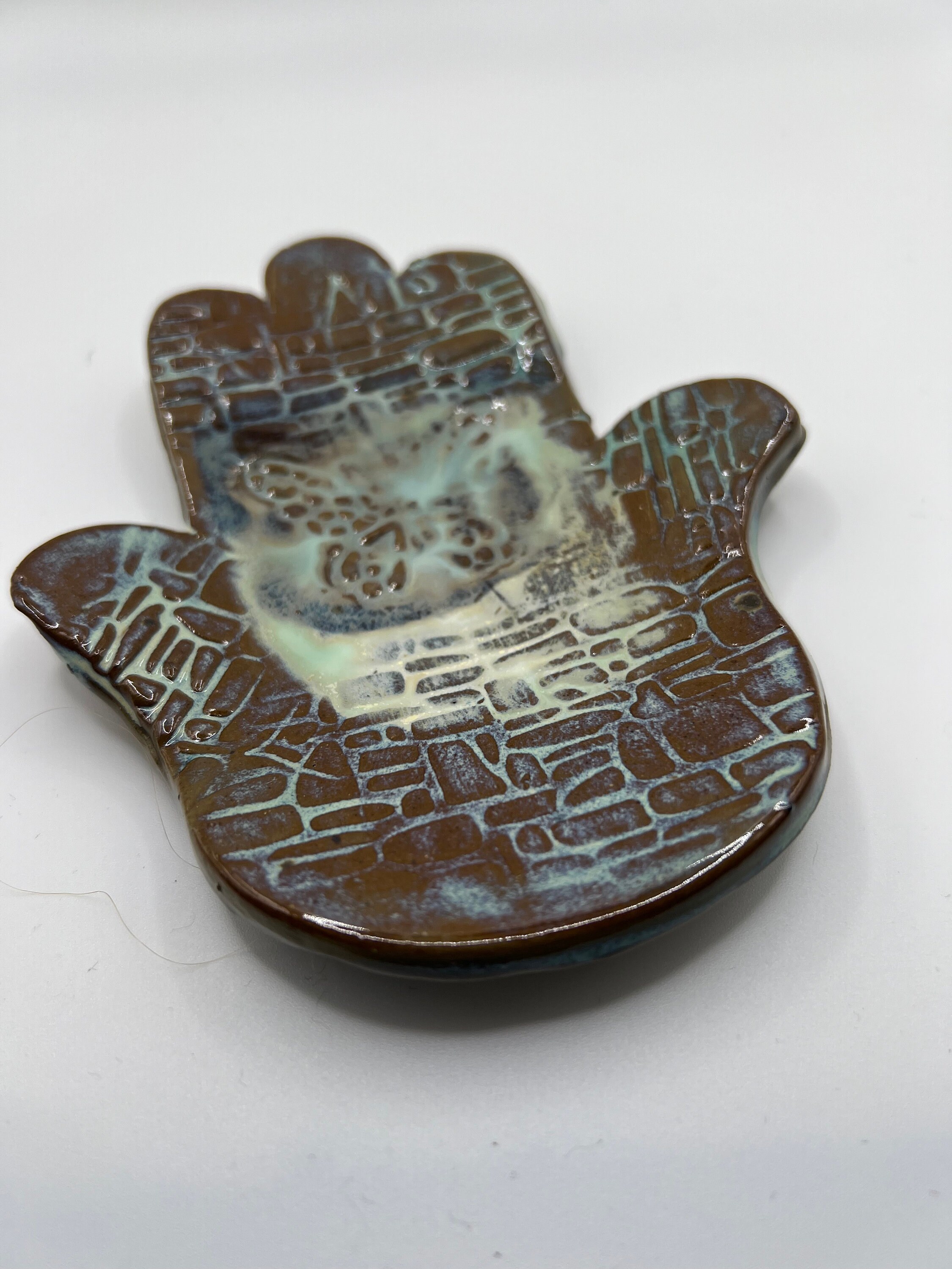 Hamsa Dish, Tea Light, Pottery - Etsy