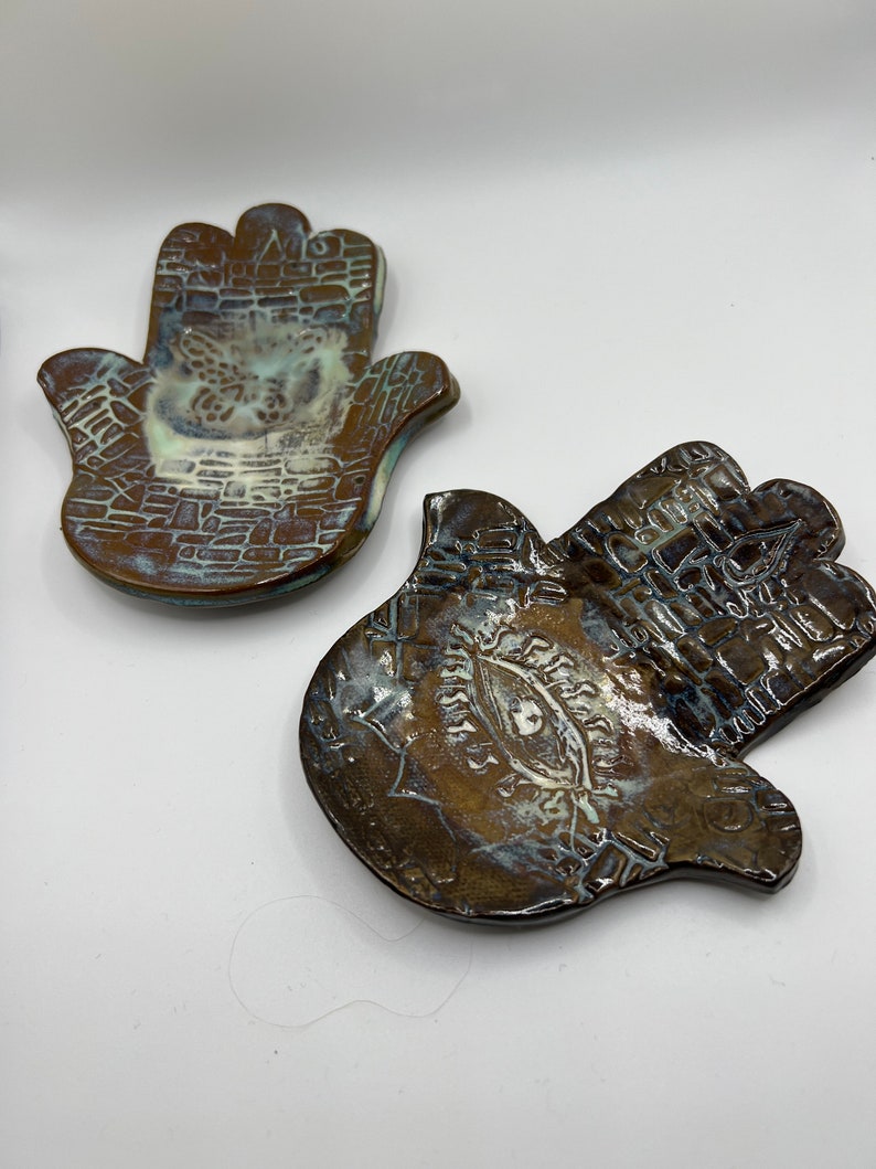 Hamsa Dish, Tea Light, Pottery - Etsy