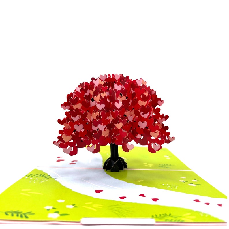Pop up Greeting Card 3D Pop-up Tree of Endless Love - Etsy