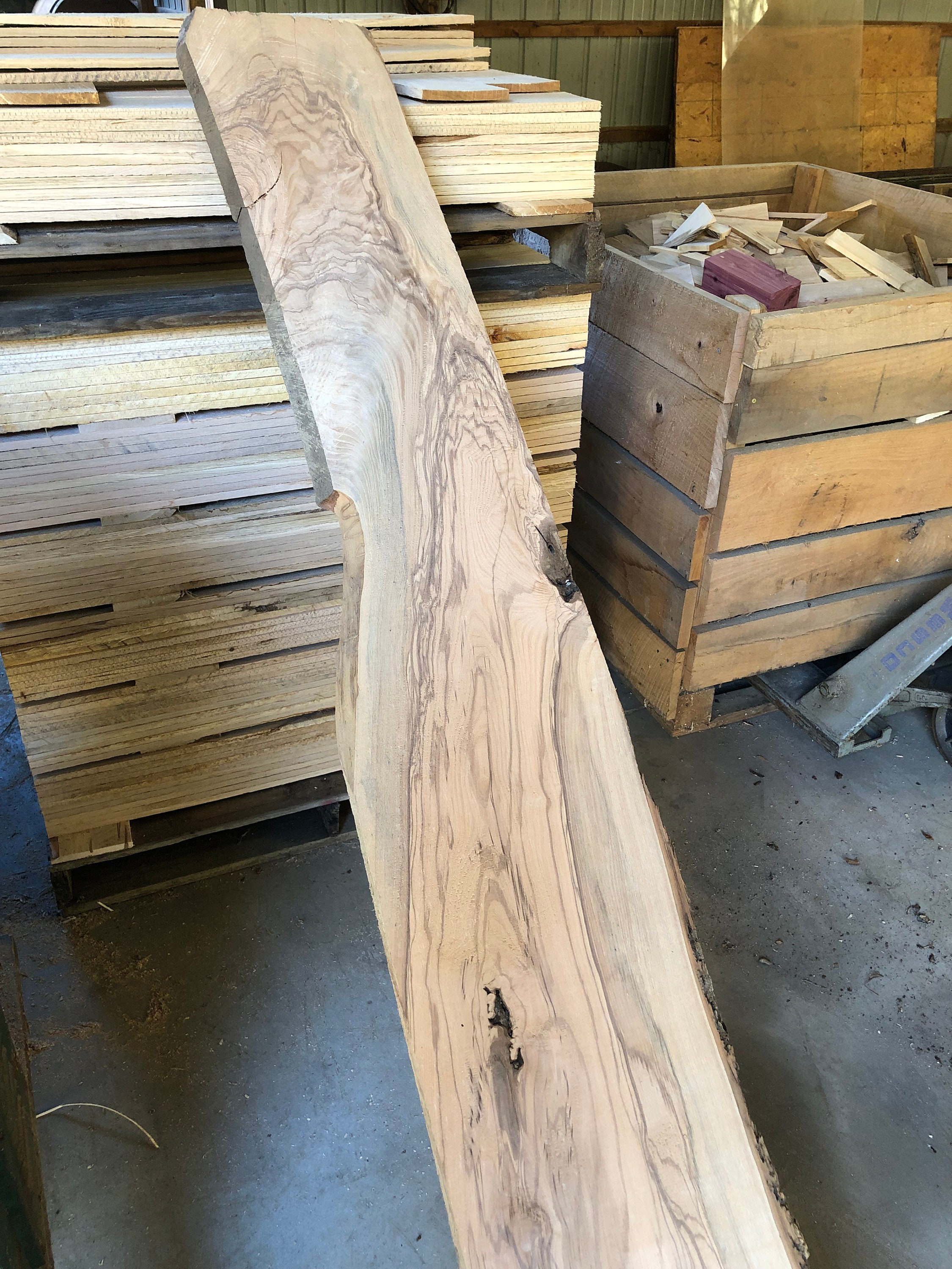 Ash Board Project Board Unique Slab - Etsy