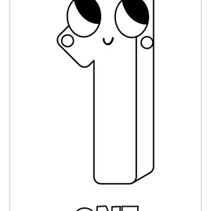 Little Ones Numbers Colouring Book for Ages 3-10 | Education and Fun ...