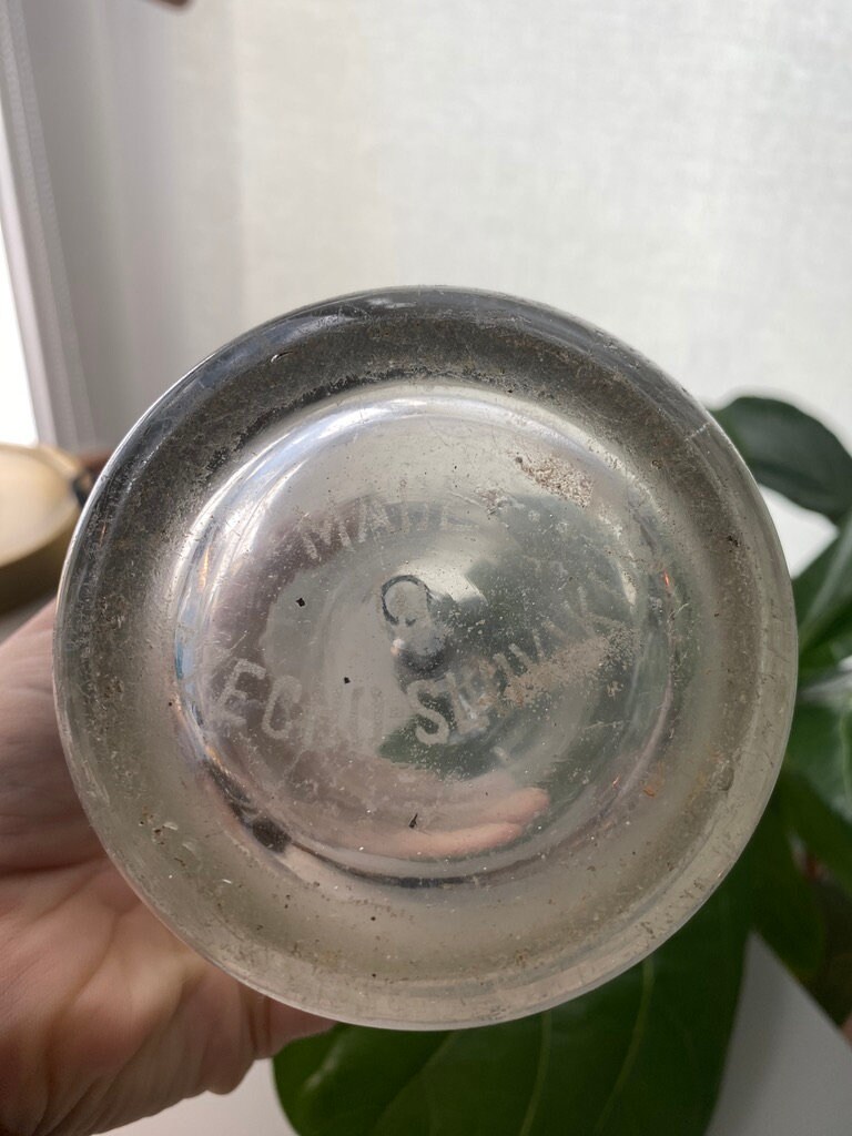 P. Reisman Registered Mineral Waters - Coney Island - Antique Clear ...