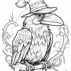Halloween Coloring Pages of Spooky Creatures Coloring Pages of ...