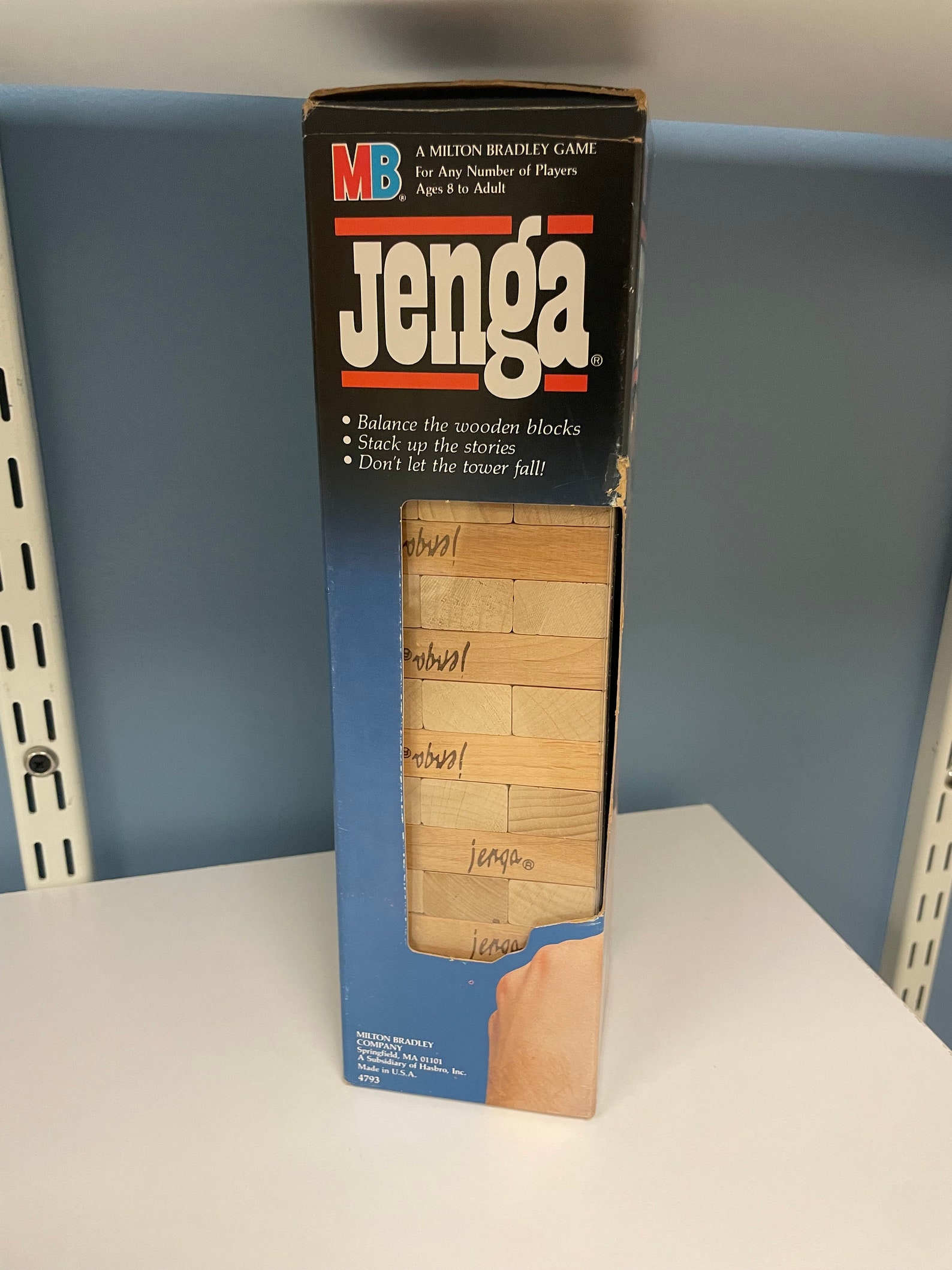 Jenga Original 1986 New in Box - Vintage - Etsy
