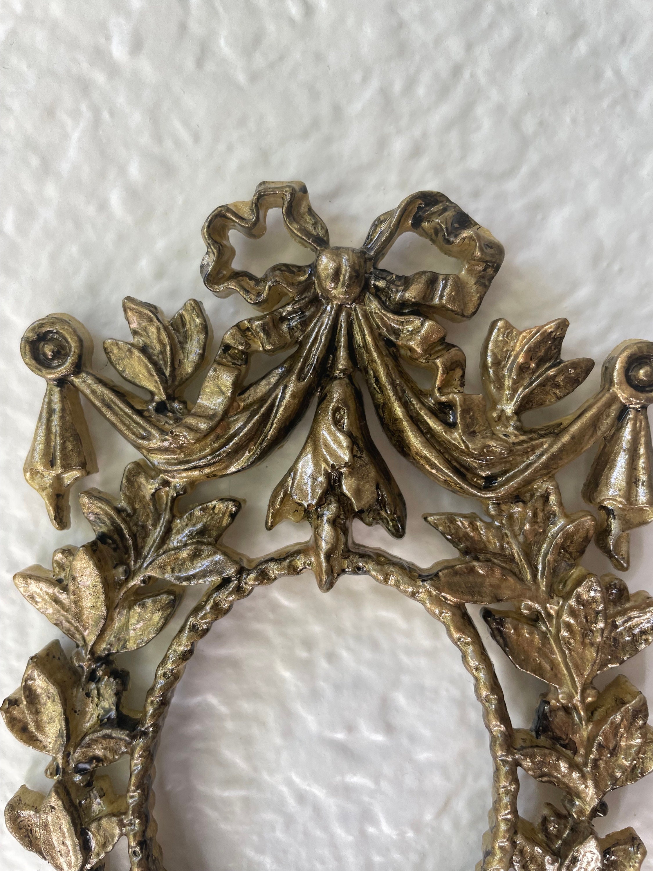 Vintage Resin Oval Gold Frame for Gallery Wall European Gilded Frame ...