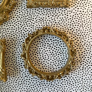 Miniature Gilded Frame Tiny Frame Dollhouse Art Frame Miniature Gilded ...